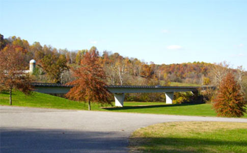 Highland Rim Trail - northern trailhead - Natchez Trace ...